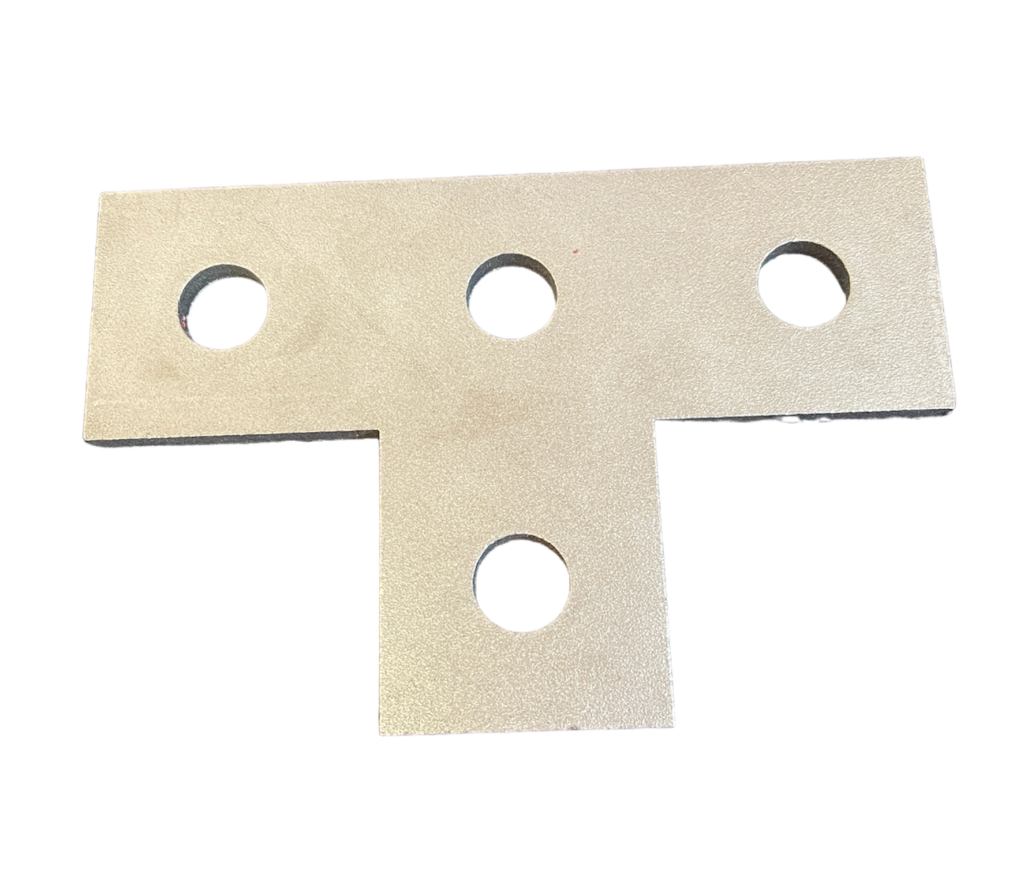 4 Hole Stainless Steel Tee Bracket - The Hydronics Depot